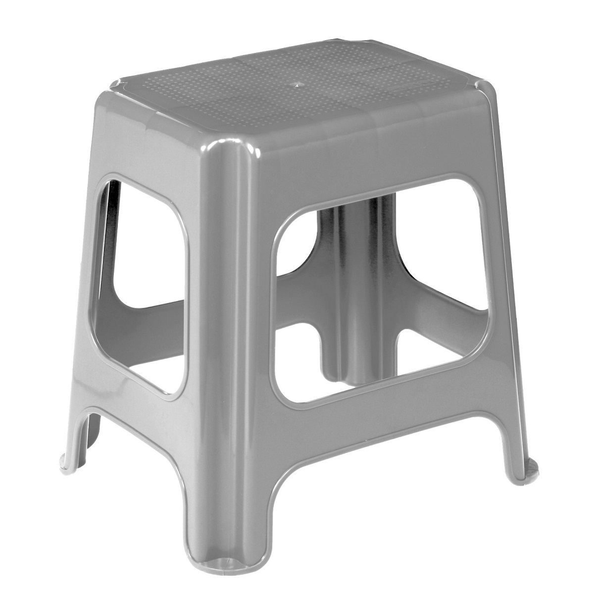 Taboret plastikowy - Maxi - jasnosrebrny w Sklep-Nasiona | Sprawdź ...