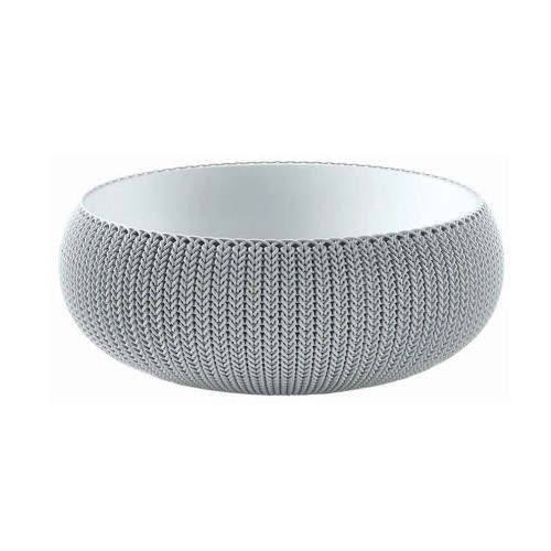 Doniczka niska Cozies - misa - śr. 54 cm - szara w Sklep-Nasiona ... Doniczka niska Cozies - misa - śr. 54 cm - szara w Sklep-Nasiona ...